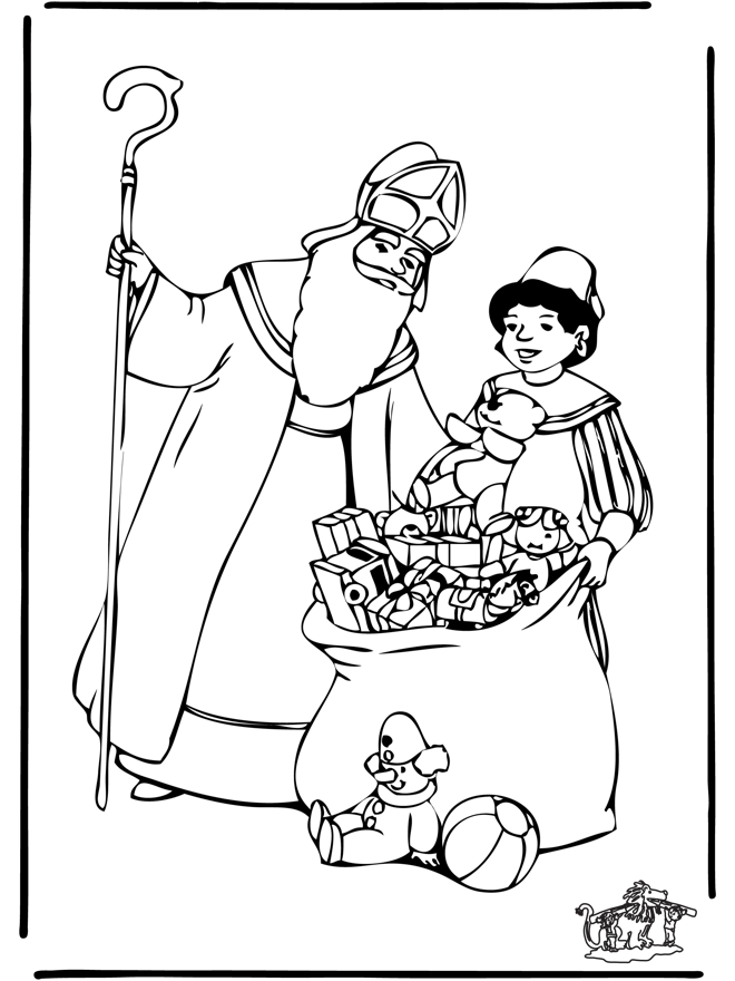 Sinterklaas 17 - Sint Nicolas coloring pages